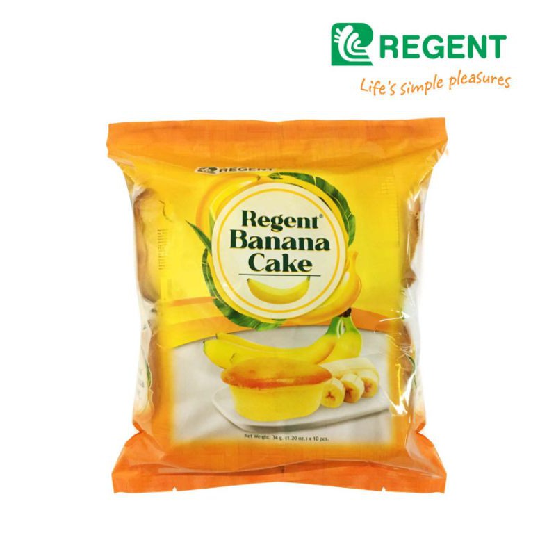 Regent Foods Banana Cake (Banana Flavor) | Shopee Philippines