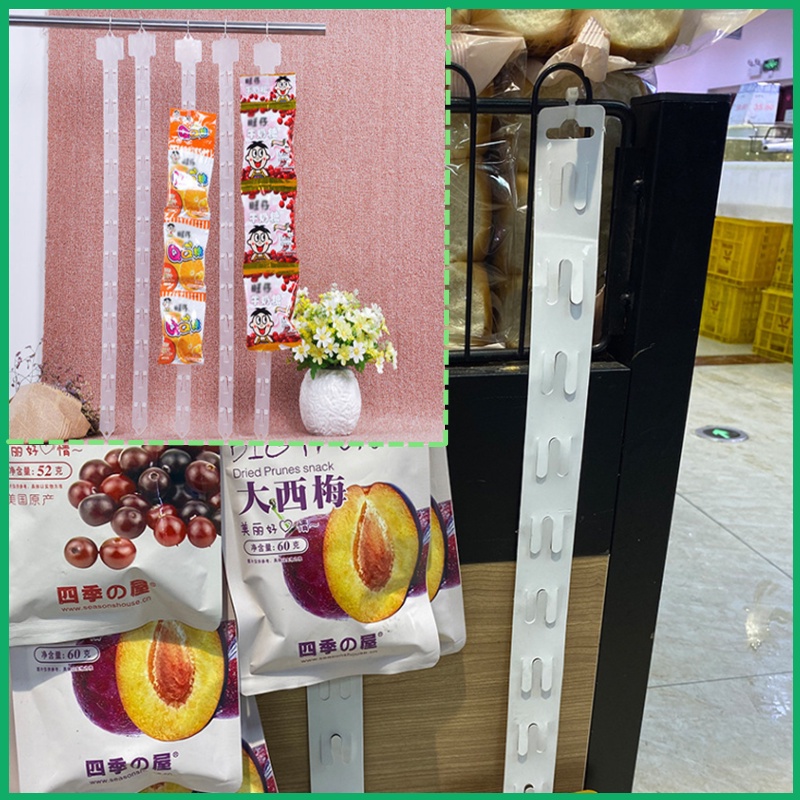 Supermarket Snack Hanging Strips Store Hang Snacks Display Hanger Hooks ...