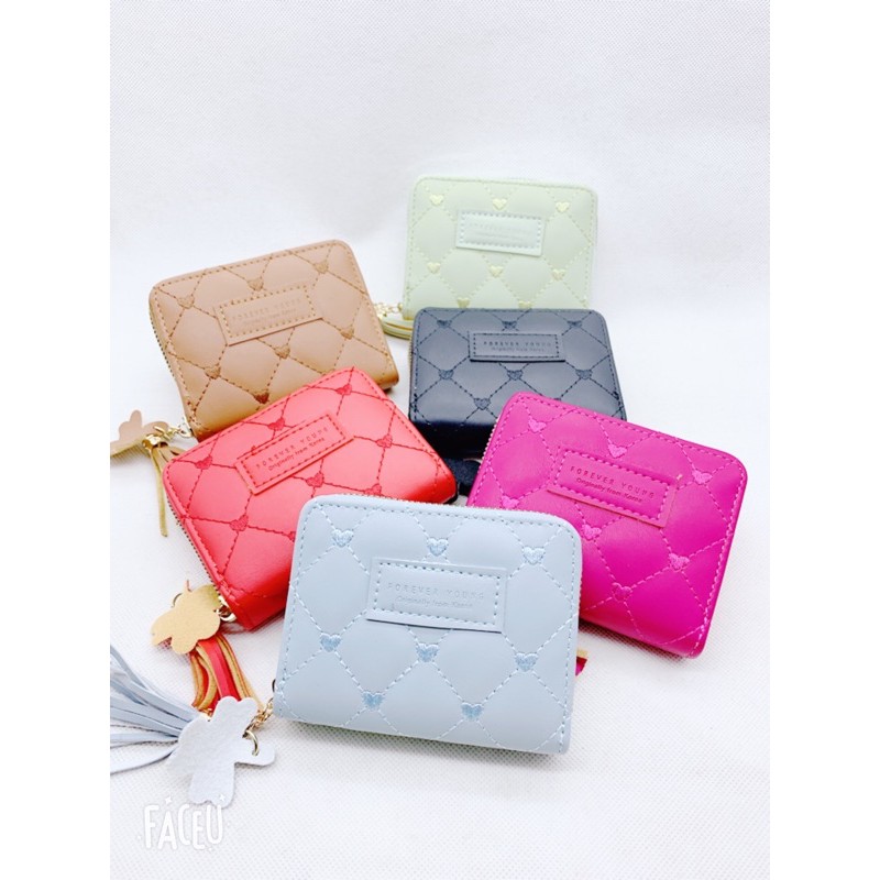 lds fashion forever young singer zipper wallet # | Shopee Philippines
