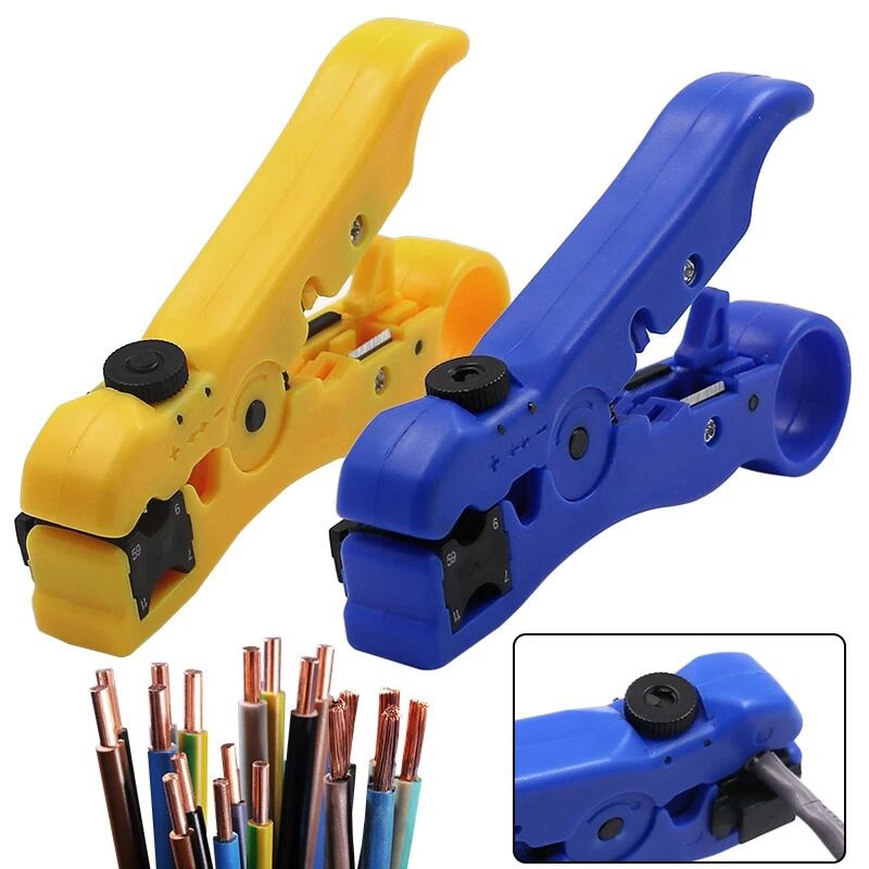 (Ready Stock)Automatic Cable Wire Stripper Electric Stripping Tools for ...