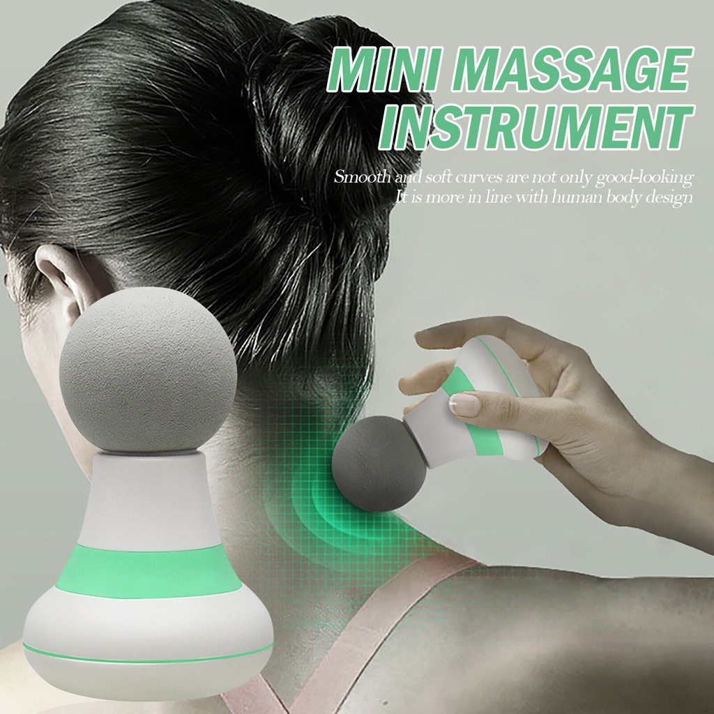 Mini Travel Size Massager Deep Tissue Pocket Massager Electric for Pain ...