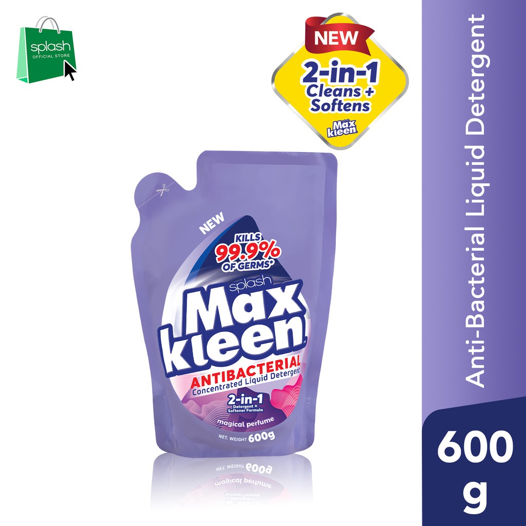 Splash MaxKleen Antibacterial Concentrated Liquid Detergent - Magical ...