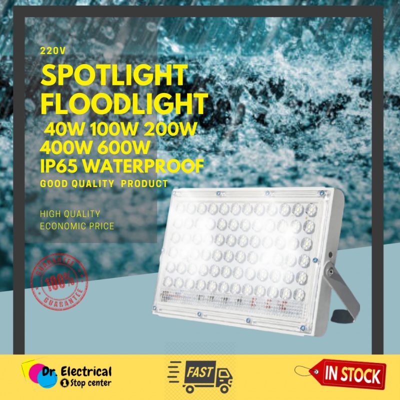 LED floodlight spotlight AC 220V IP65 waterproof, street light ...