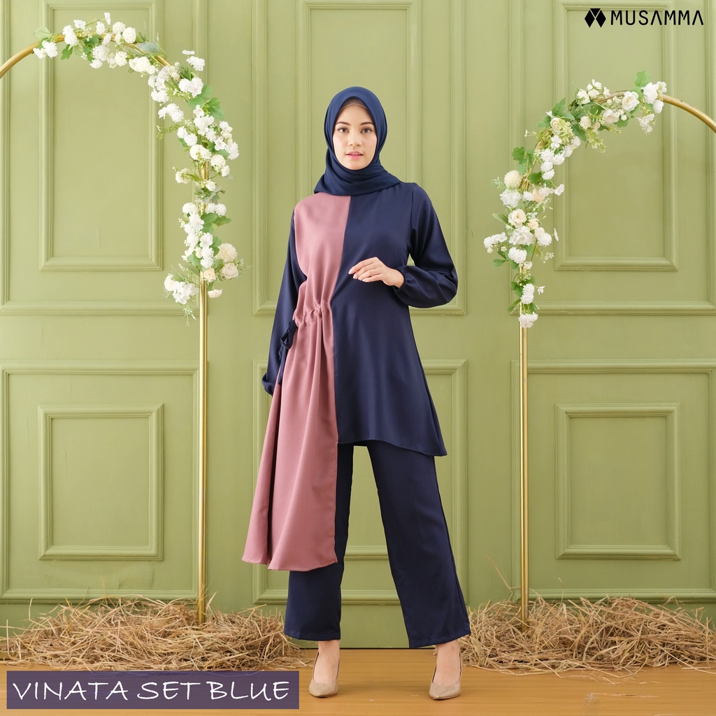 Musamma Vinata Set Blue | Shopee Philippines