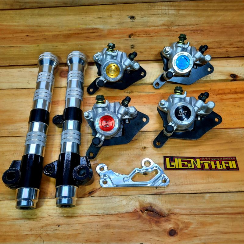 Caliper 8.1 W/ Wave bracket/ Ligthen tube/ Disc/ Earl's - WAVE, XRM125 ...