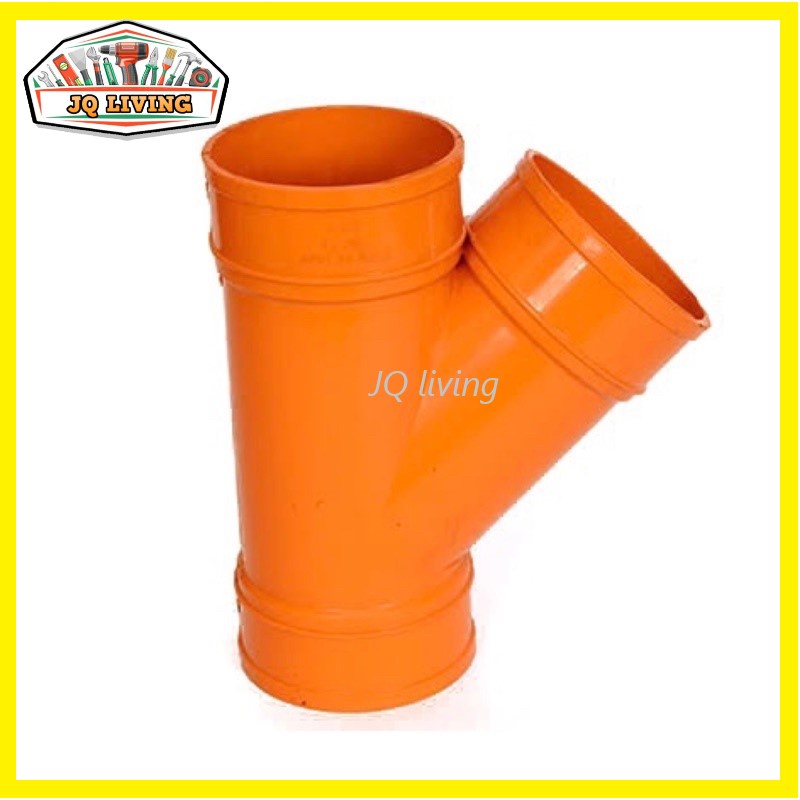 PVC Orange Fittings | 2” 3” 4” | Sanitary Fittings | Elbow Tee Wye ...