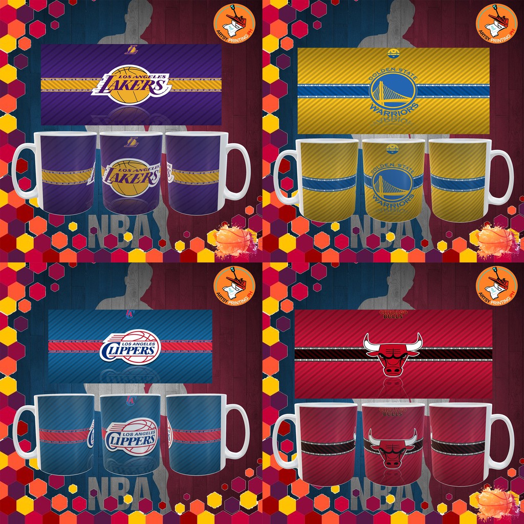 Artsy Nba 30 Teams Coffee Mugs Collection | Shopee Philippines