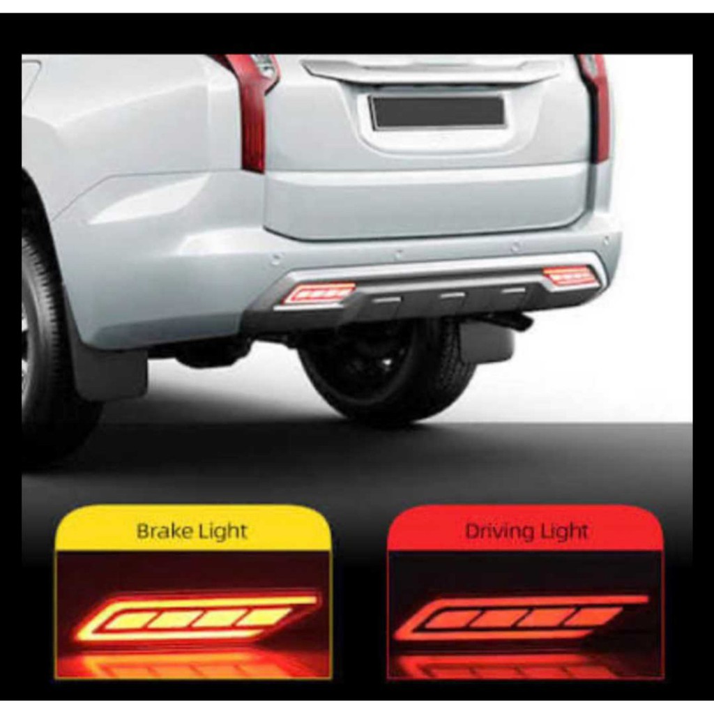Mitsubishi Montero 2020 to 2025 Led Rear bumper Light | Shopee Philippines