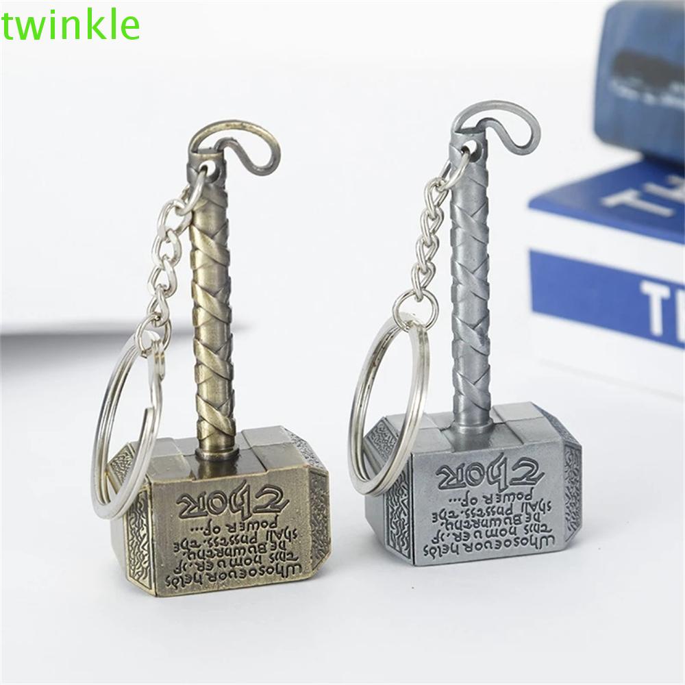 TWINKLE1 For Fans Marvel Avenger Keyrings Movie Norse Mythology Thor ...