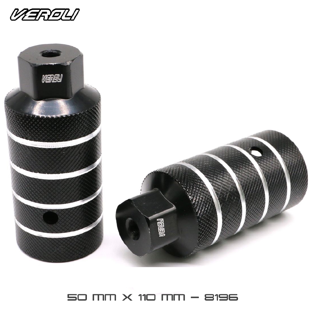 VEROLI Aluminum Bicycle Foot Pegs Front Rear Axle BMX Lajak Footrest ...