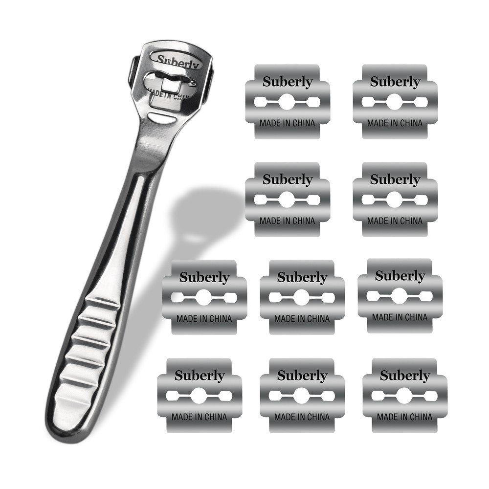 Foot Care Kit Pedicure Machine Remover Shaver Foot Rasp File with10 ...