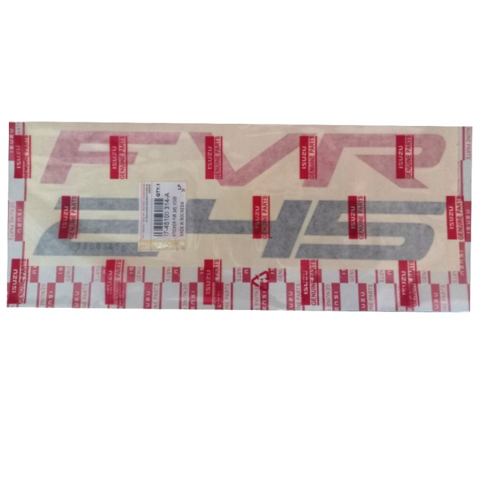 Giga FVR 245. Cabin Sticker | Shopee Philippines