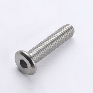 XZM] M6M8M10M12 304 Stainless Steel Chamfering Screw Flat Round Head Beveled Hexagon Socket Bolt ...