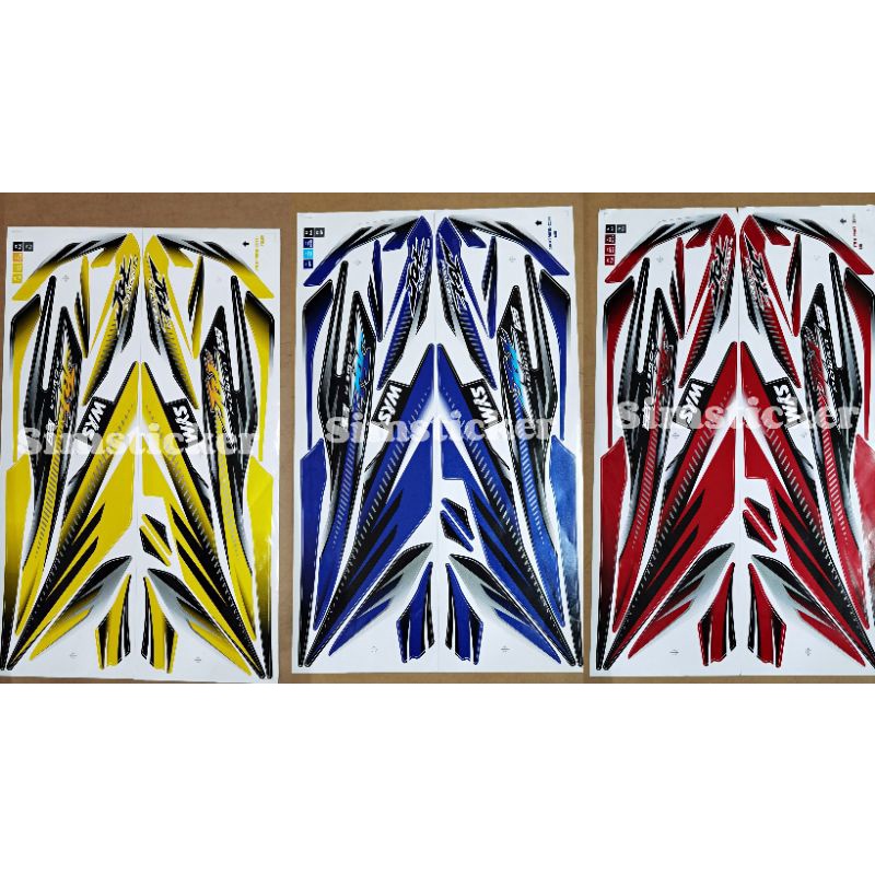 SYM JET POWER 125 BODY STRIPE STICKER | Shopee Philippines