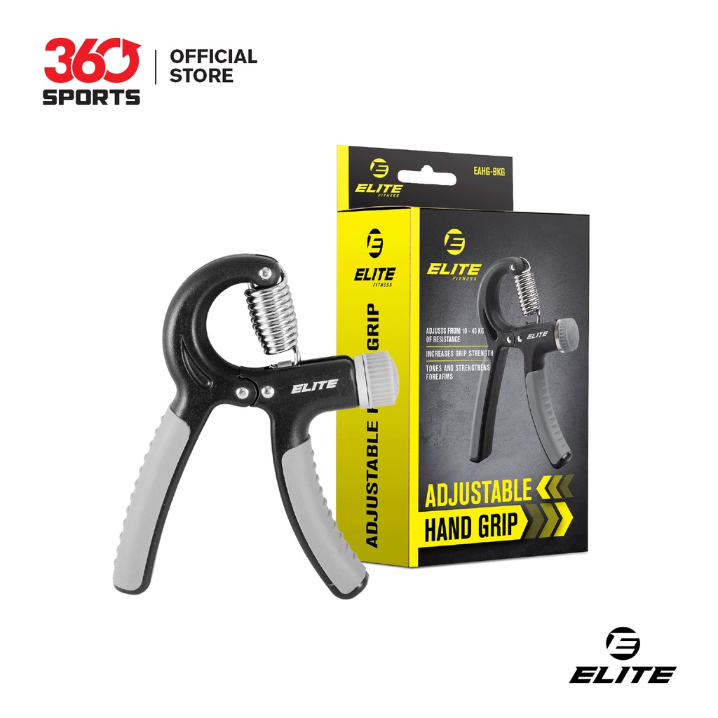 Elite Fitness Adjustable Hand Grip 10-40 Kg | Shopee Philippines