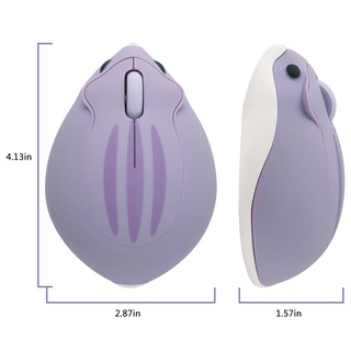 2.4Ghz Silent Cordless Mouse Cute Cartoon Animal Wireless Mouse ...
