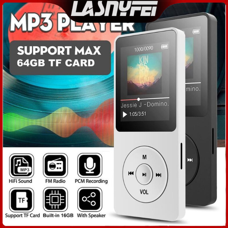 8G/16GB Recorder Mp3 Player Bluetooth Hifi Sound Speakers Mp4 Media Fm | Shopee Philippines