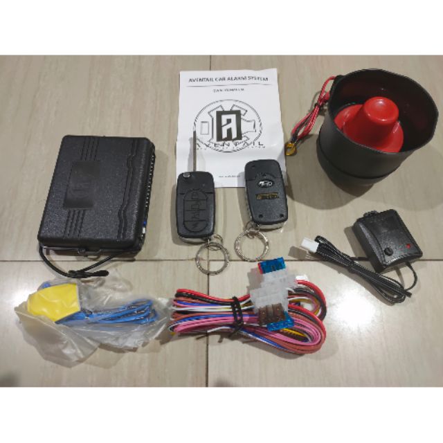 Hyundai EON - Aventail Car Alarm with Flip Key Remote | Shopee Philippines