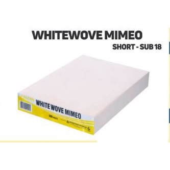 Whitewove Mimeo Paragon Long, A4 and Short per ream | Shopee Philippines