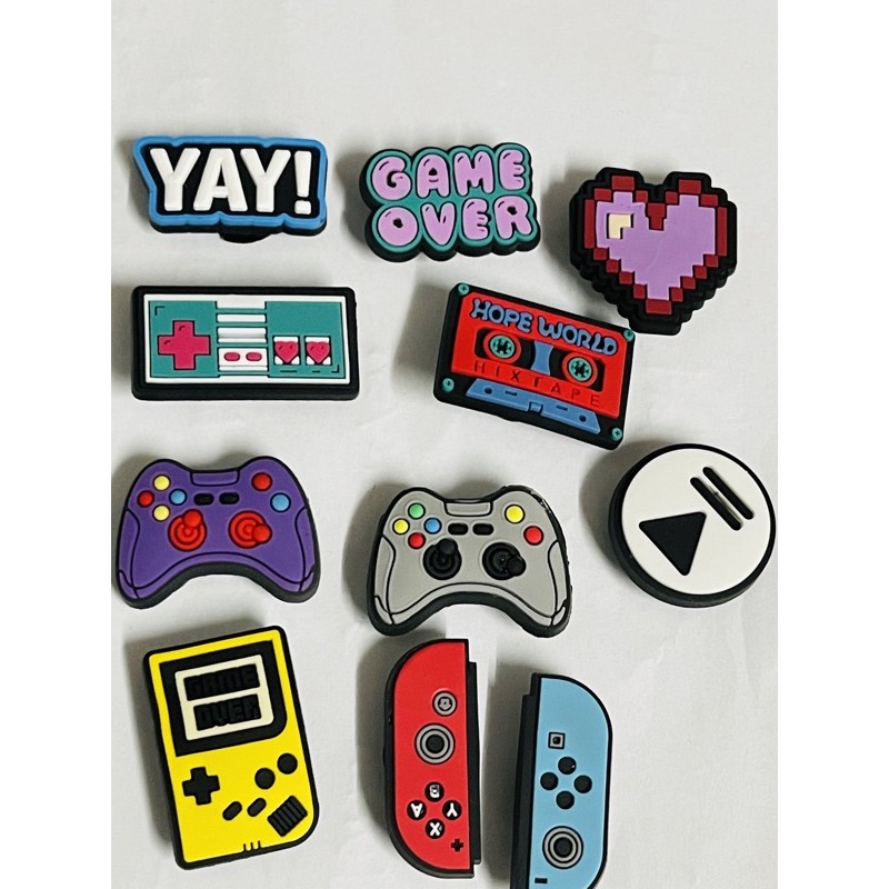 Gamer Shoe Charms for clogs jibbitz | Shopee Philippines