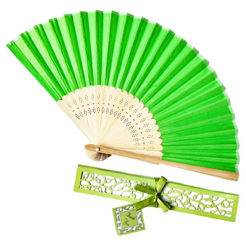 Brisky 1 Set Folding Hand Fan Personalized Wedding Dance Hand Fan with ...