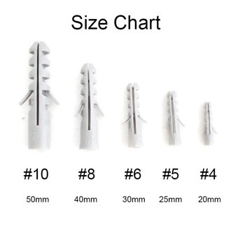 Plastic Tox (4mm to 10mm) - per box | Shopee Philippines