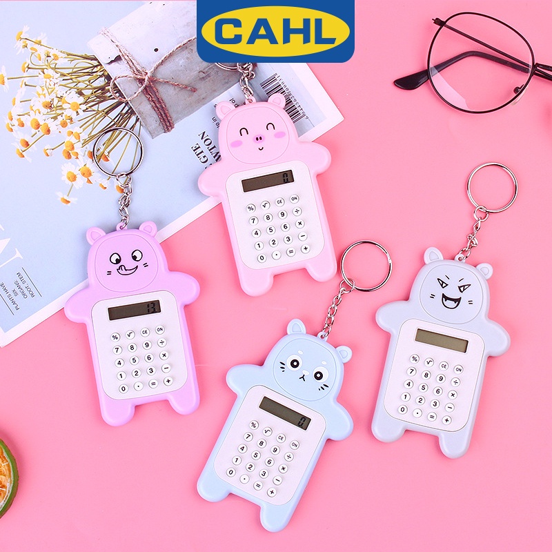 Basic Calculator Creative 8-Digit Display Beginner Portable Cartoon ...