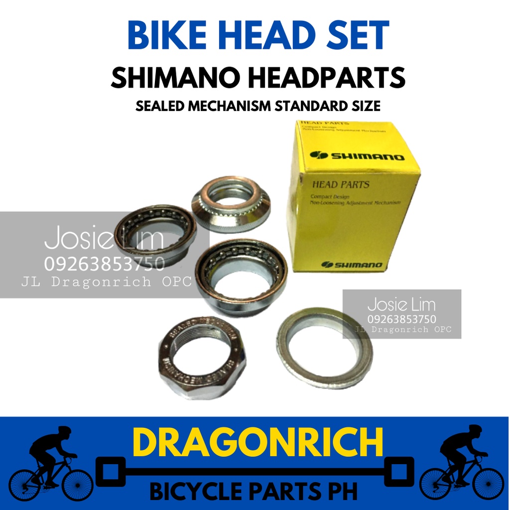 Bike Standard Headset Sealed Mechanism Type Headparts Chromolly Steel ...