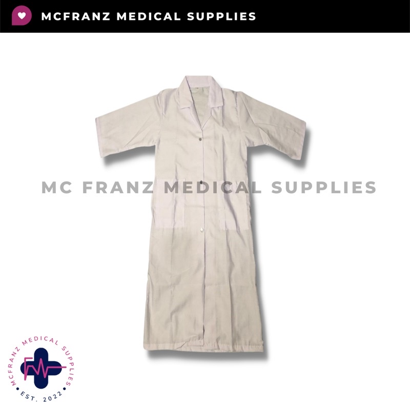 Medical Laboratory Gown (3/4 sleeves) | Shopee Philippines