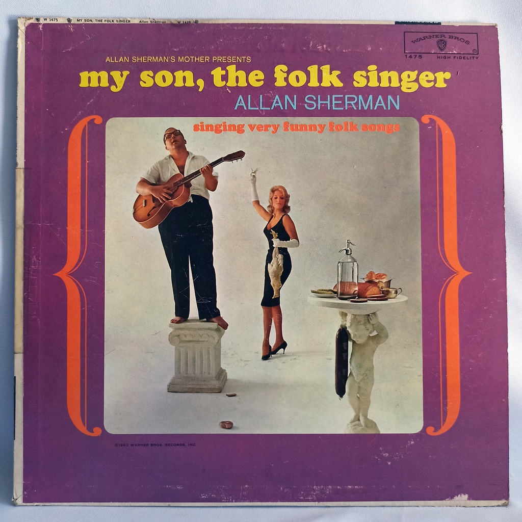 Allan Sherman - My Son, The Folk Singer - Vinyl Record Plaka LP Album ...