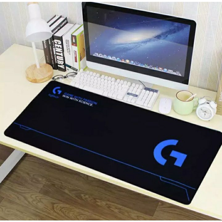 COD Logitech large gaming mouse pad extended edge locking table pad ...