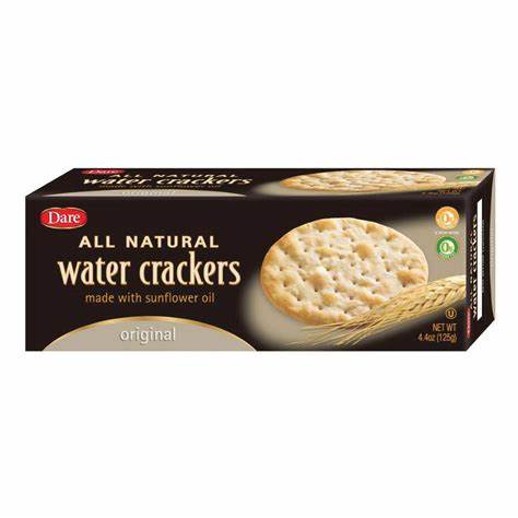 Expired DARE ALL NATURAL WATER CRACKERS 125gr (ORIGINAL - SESAME ...