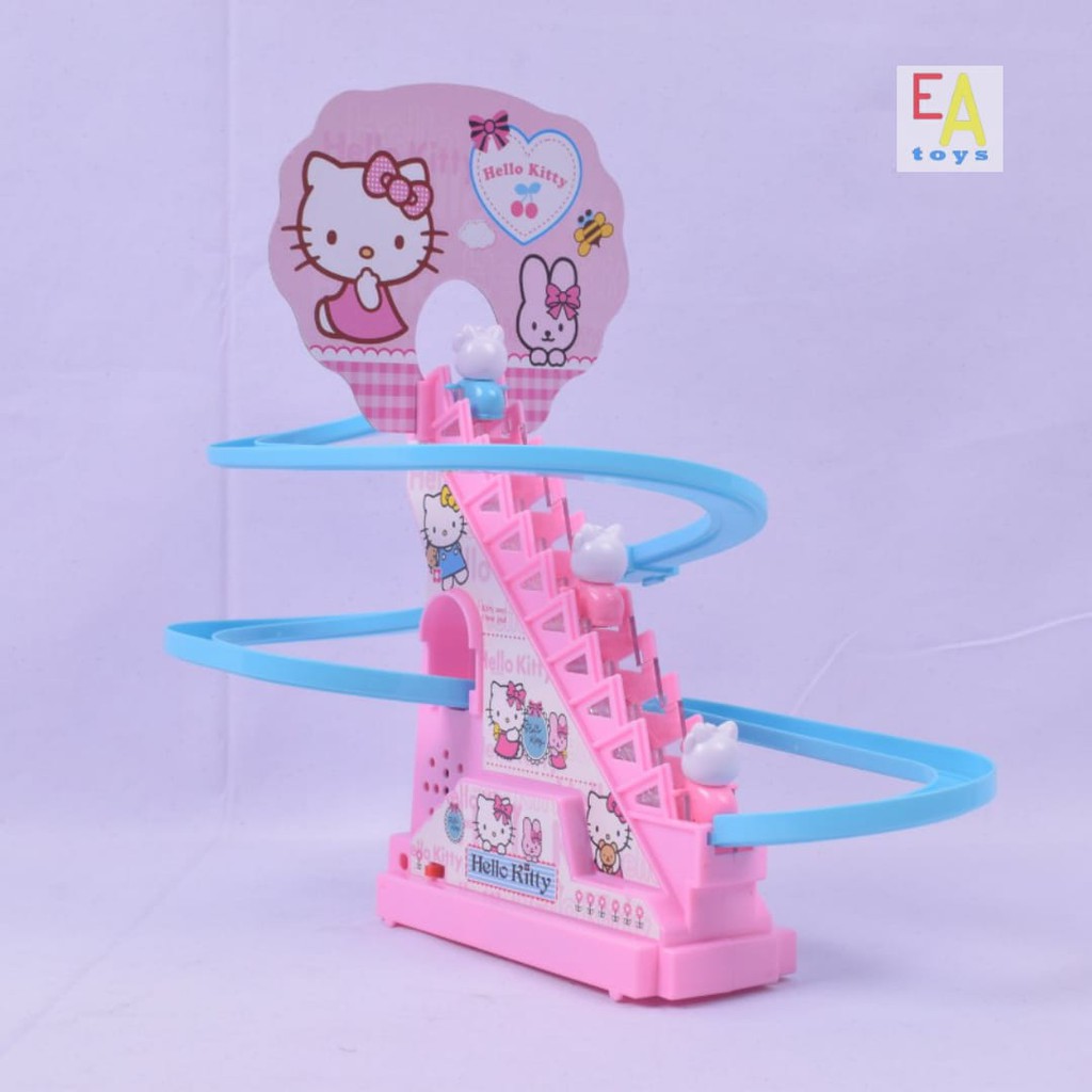 B/o HELLOKITTY STAIR Track - Hello Kitty Music Light Track Toy ...
