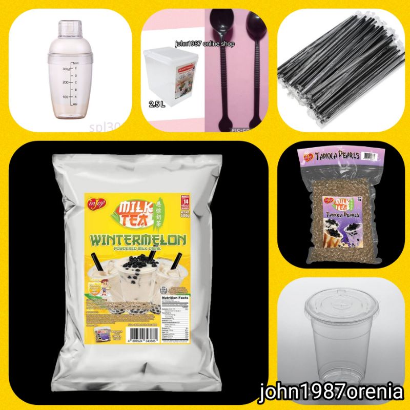 DIY Milk Tea Set Package Promo!!! (with preparation guide) | Shopee ...