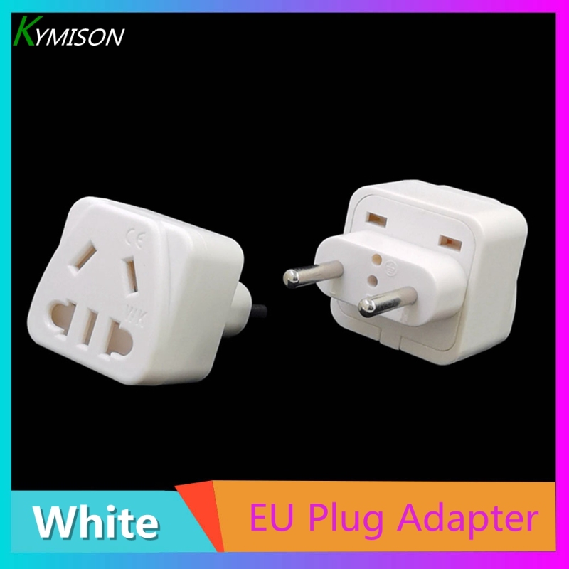 European Standard 2 Round Pin 4.0mm Travel Adapter, Convert US/EU/China ...