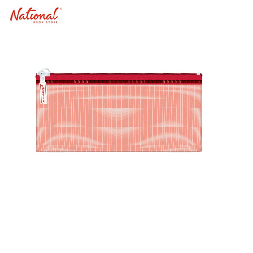 Adventurer Plastic Envelope Zmcheck Cheque Zipper Lock Mesh Design, Red ...