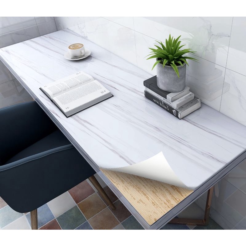 Self-Adhesive Desk Stickers Waterproof Refurbished Wallpaper Table ...