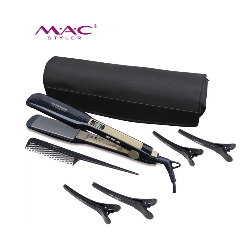 Mac iron 5517 Rebond/Keratin Iron 480F titanium w/ 1 year factory ...