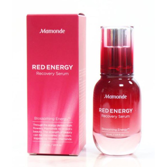 Mamonde Red Energy Recovery Serum / Korean Cosmetics Skincare | Shopee ...
