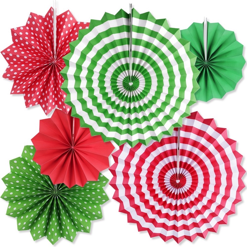 merry Christmas paper fan | Shopee Philippines