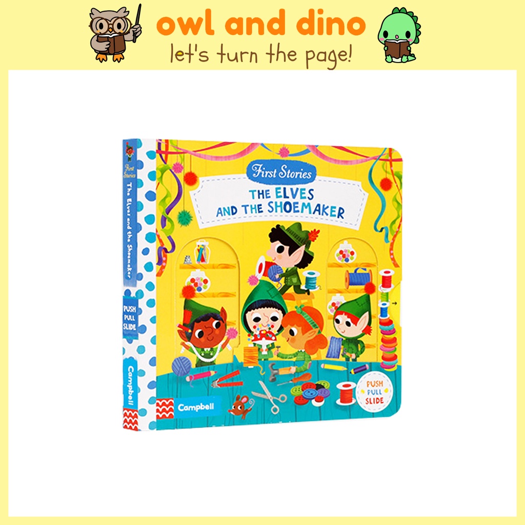 First Stories: The Elves and the Shoemaker (Interactive Boardbook ...