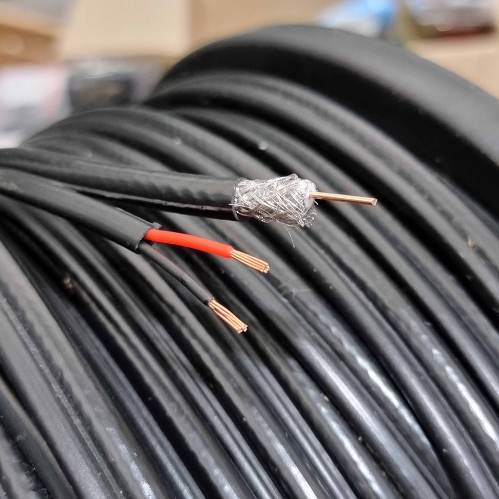 Rg56 CCTV Cable plus Power High Quality Copper Meter | Shopee Philippines