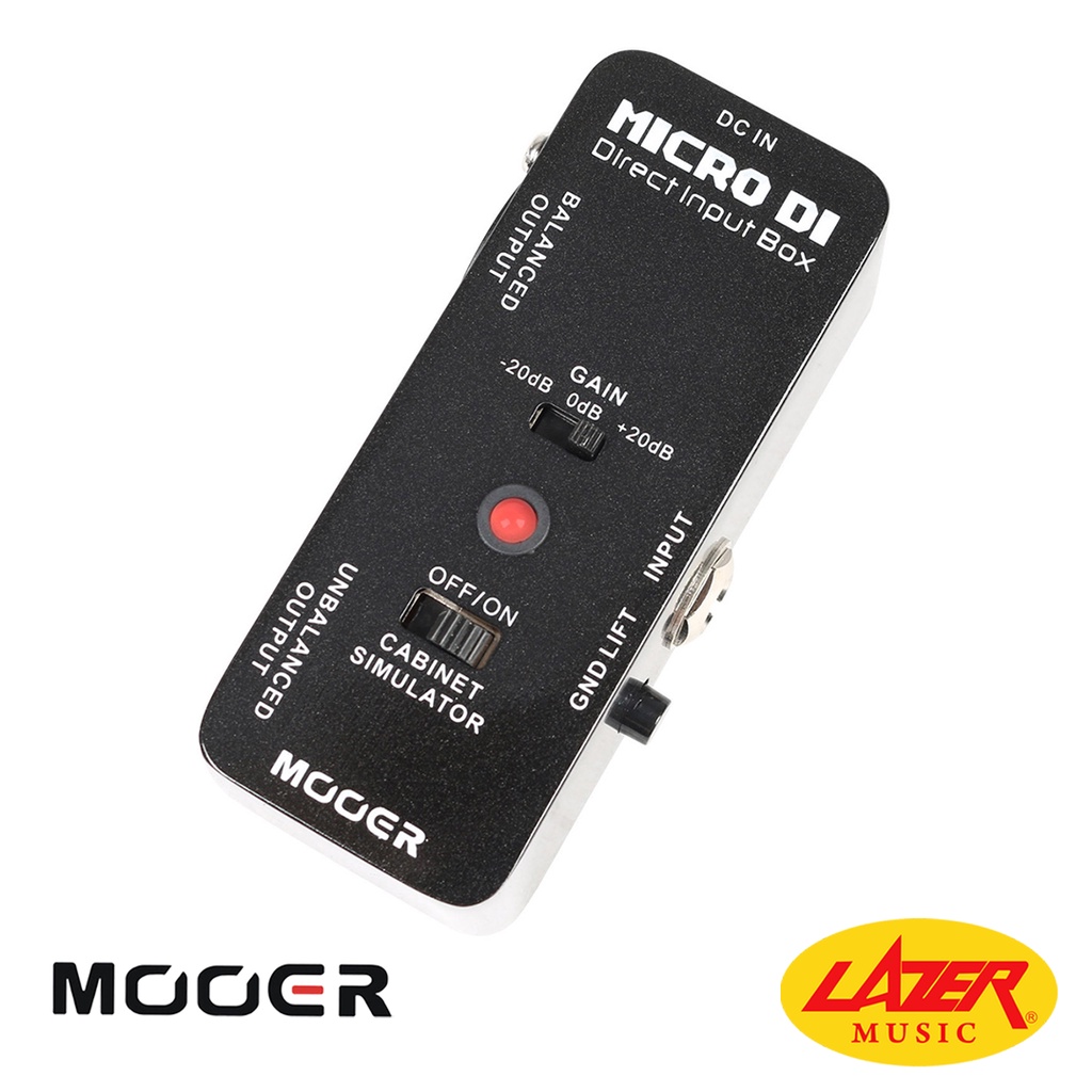 Mooer MICRO DI Smart DI Box With Ultra Low Distortion (MICRO DI ...