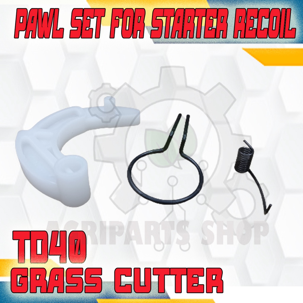 Pawl Set Starter Recoil TD40 2Stroke Grass Cutter | Shopee Philippines
