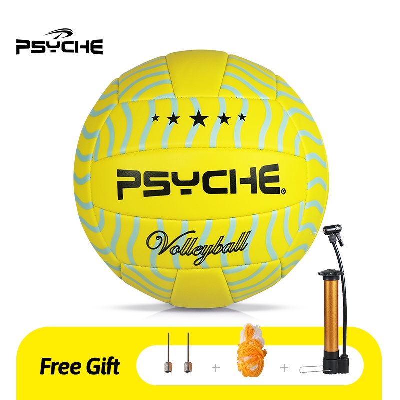 Psyche Volleyball Ball Original Size 5 Special Soft Stable Bounce ...