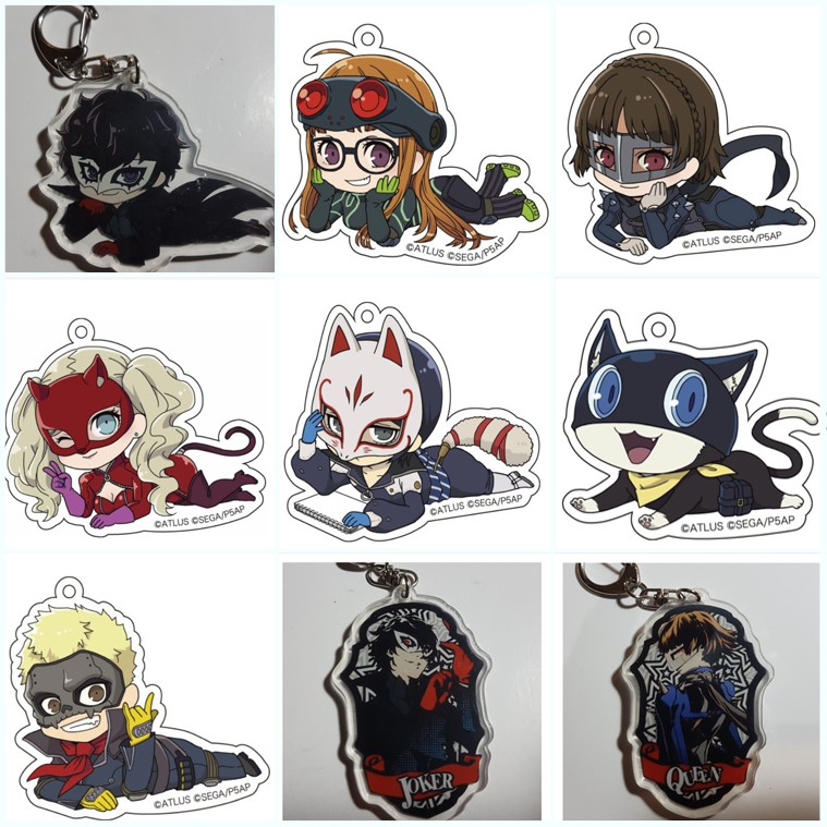 Persona 5 Premium Anime Acrylic Keychain | Shopee Philippines