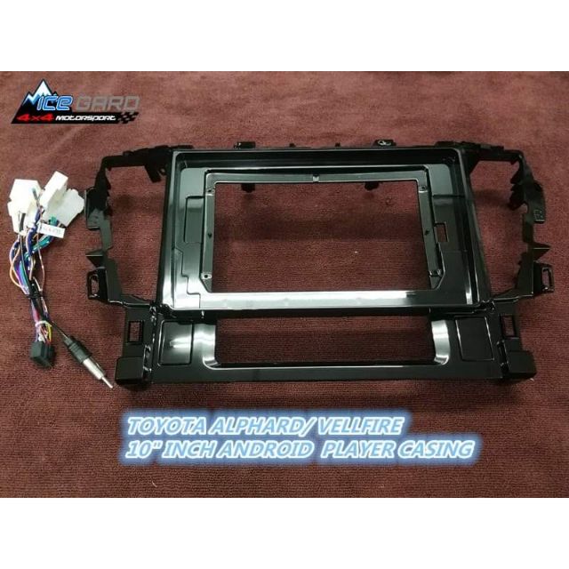TOYOTA ALPHARD/VELLFIRE 10"INCH PLAYER CASING | Shopee Philippines