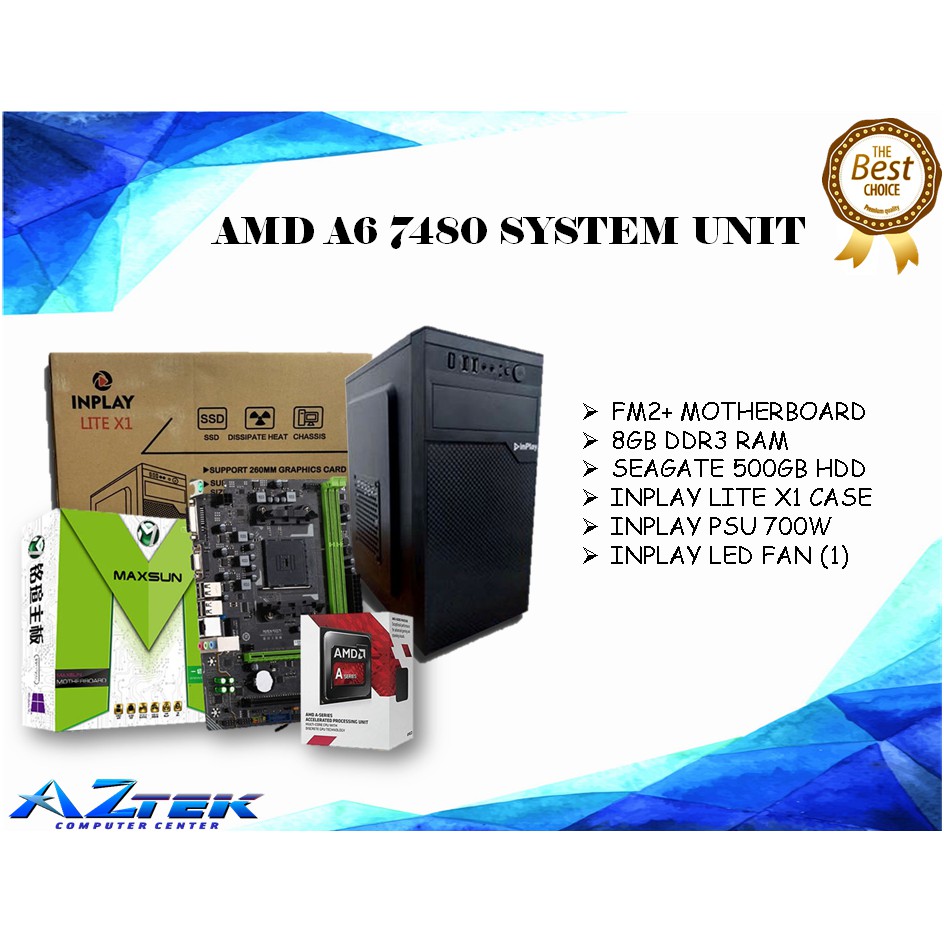 AMD SYSTEM UNIT PACKAGE | Shopee Philippines