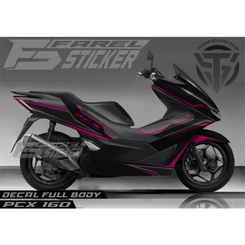 Honda PCX 160 abs full body variation decal sticker, full body decal ...