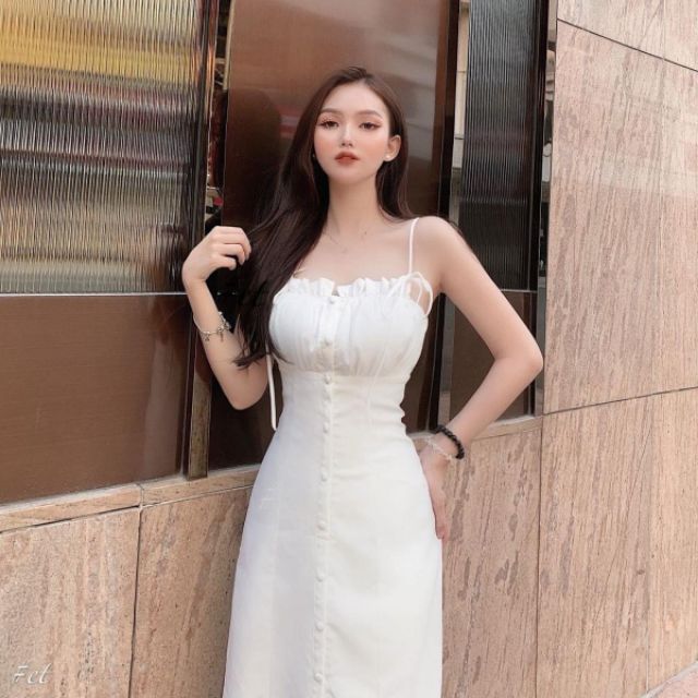 Midi DRESS OR BREAST STRAP (WITH BREAST PADDING) | Shopee Philippines